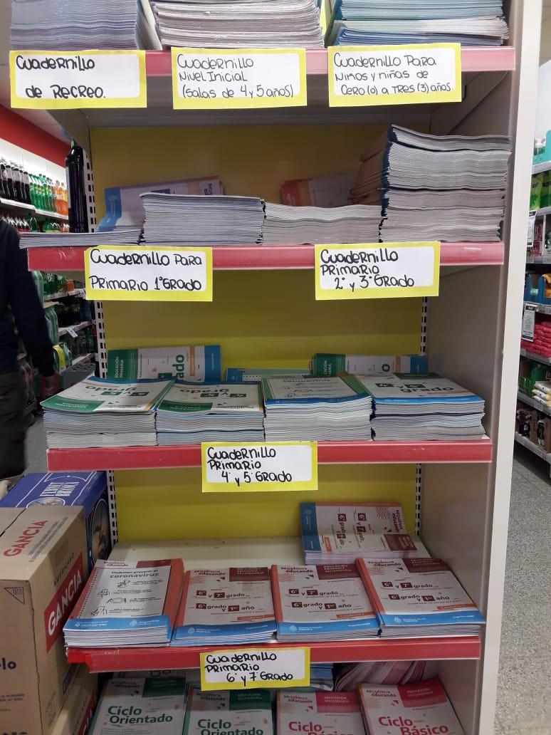 Los cuadernillos "Seguimos Educando" disponibles en Crespo